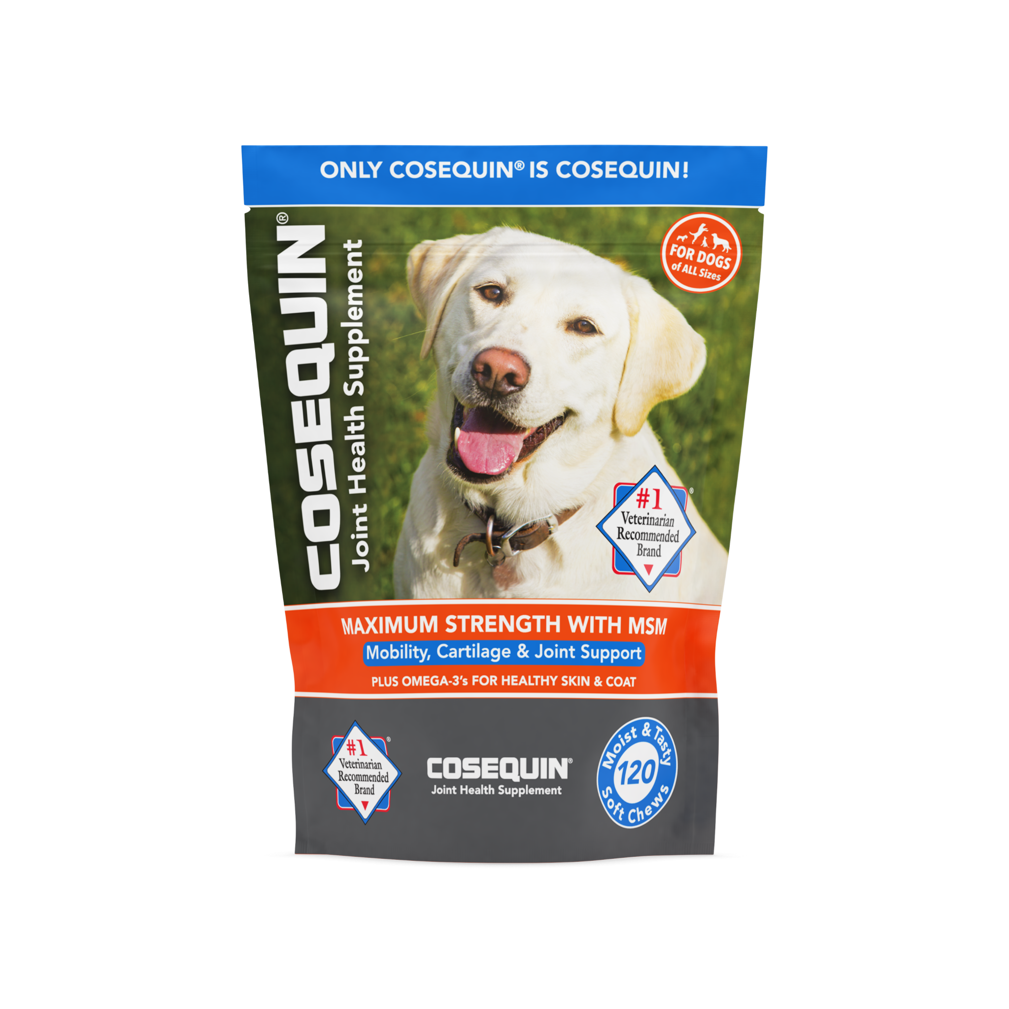 Cosequin Soft Chews with MSM Plus Omega-3 - J&B Pet Source
