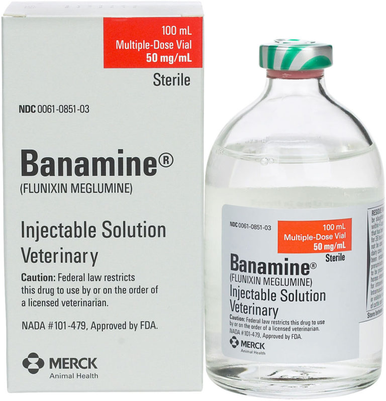 Banamine 50mg/mL Injectable 100mL - J&B Pet Source