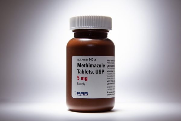 Methimazole Tablets 5mg 100/btl - J&B Pet Source