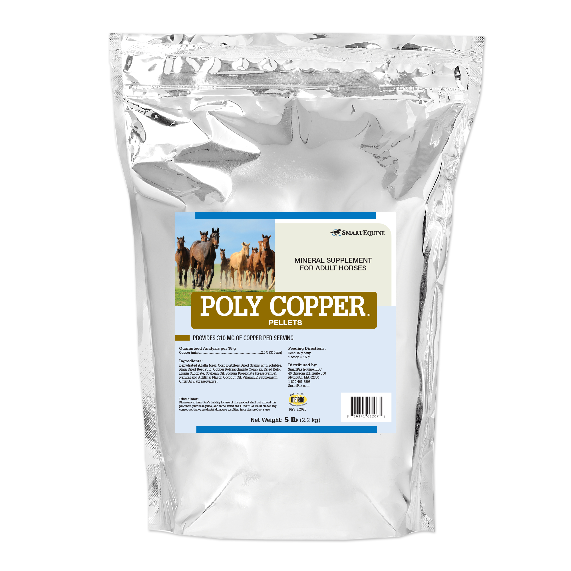 SmartEquine Poly Copper Pellets - J&B Pet Source