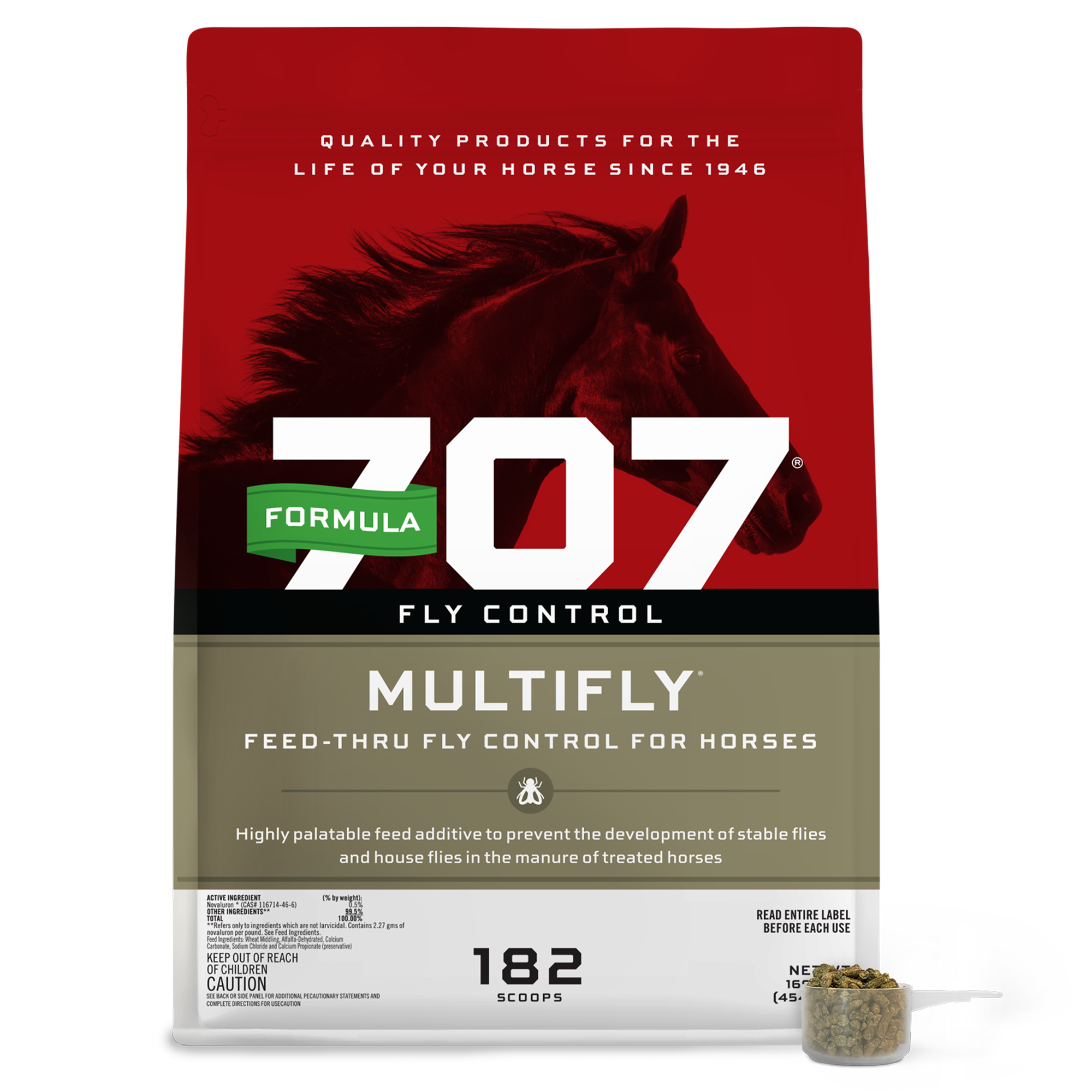 MultiFly Feed-Thru Fly Control for Horses - J&B Pet Source